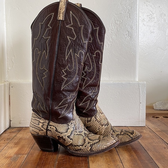 Dan Post | Shoes | Dan Post Snake Snakeskin Boots | Poshmark